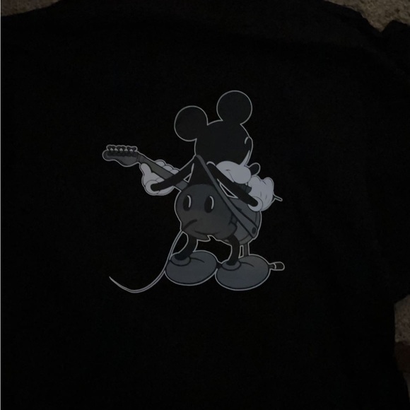 numbrr nine | Shirts | Number Nine Mickey Guitar Rockstar T Shirt ...